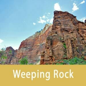 Weeping Rock - Zion National Park